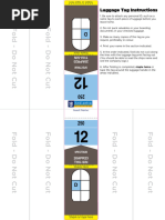 IATA Resolution 740 Bagtag Spec | PDF | Baggage | Business