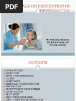 Health Talk Format | PDF | Nursing | Medical Specialties