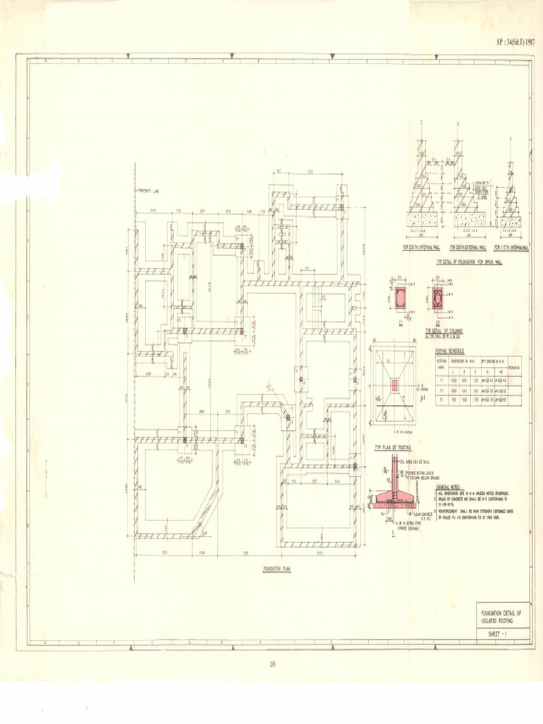 SP 34 Drawings | PDF