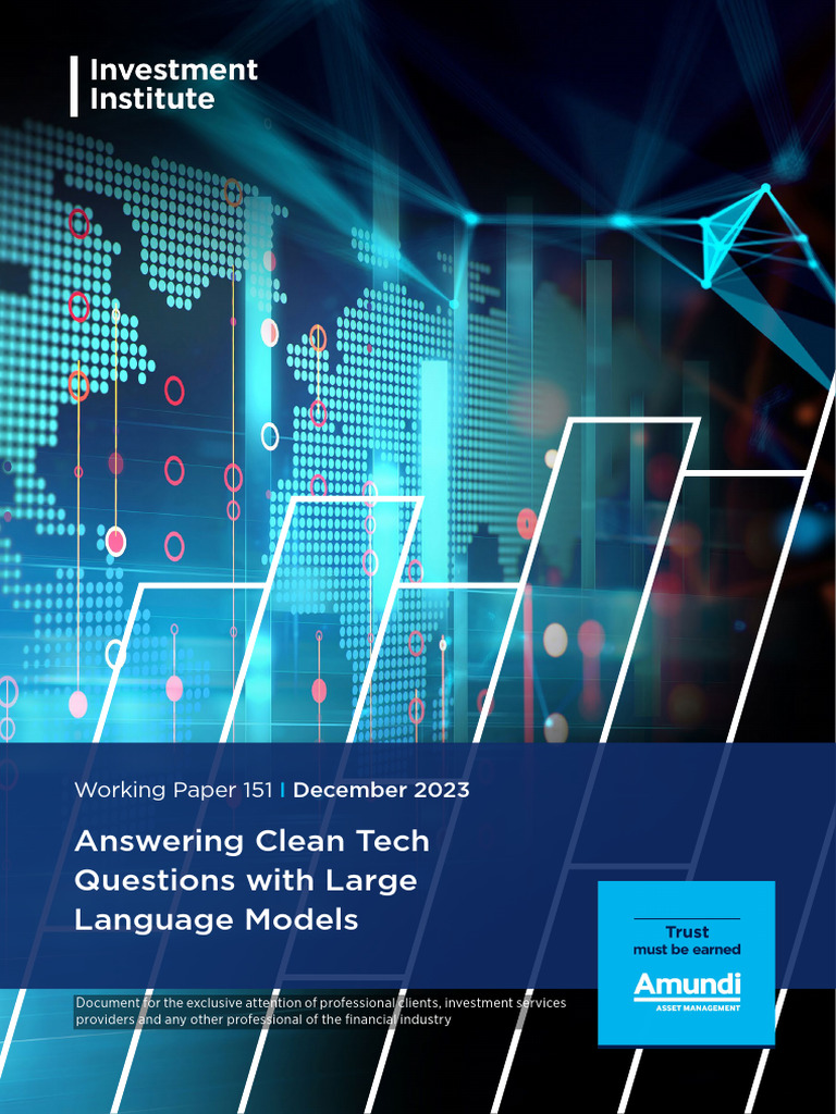 AI Framework for Clean Tech Insights | PDF | International Energy ...