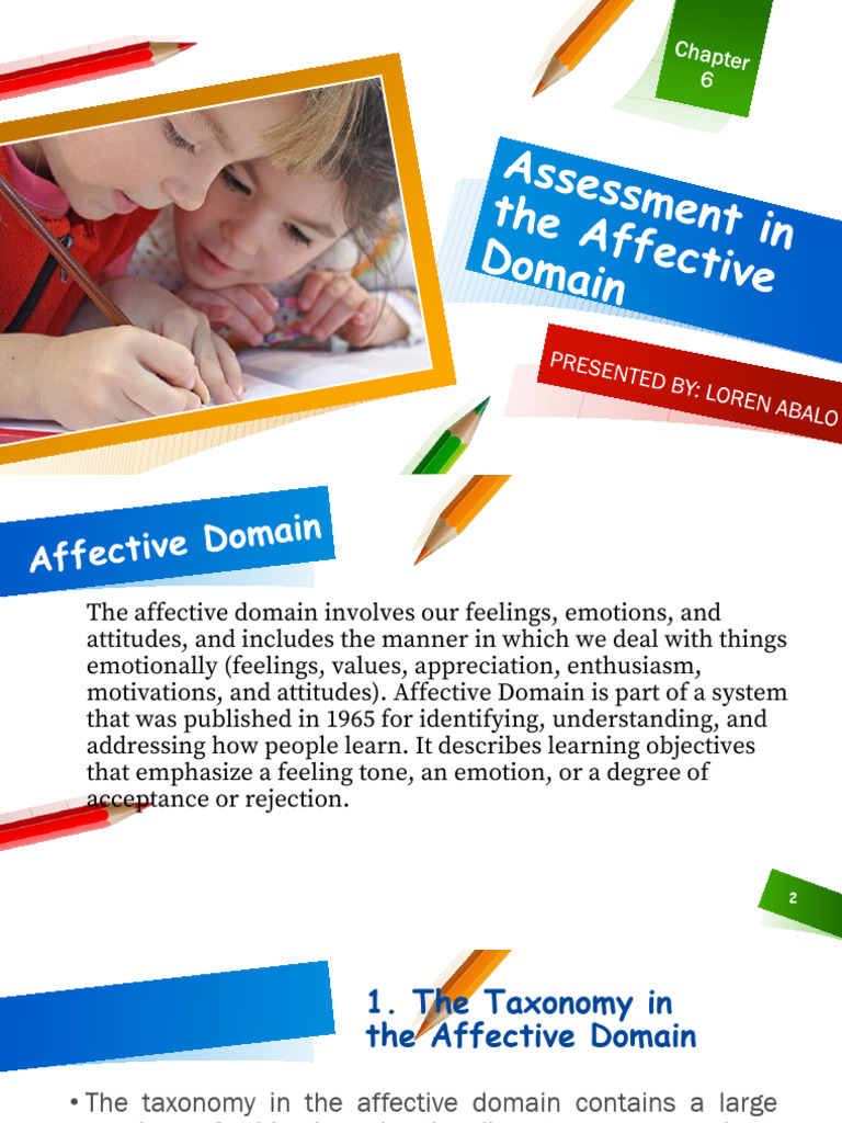 Affective Domain PDF | PDF | Attitude (Psychology) | Affect (Psychology)