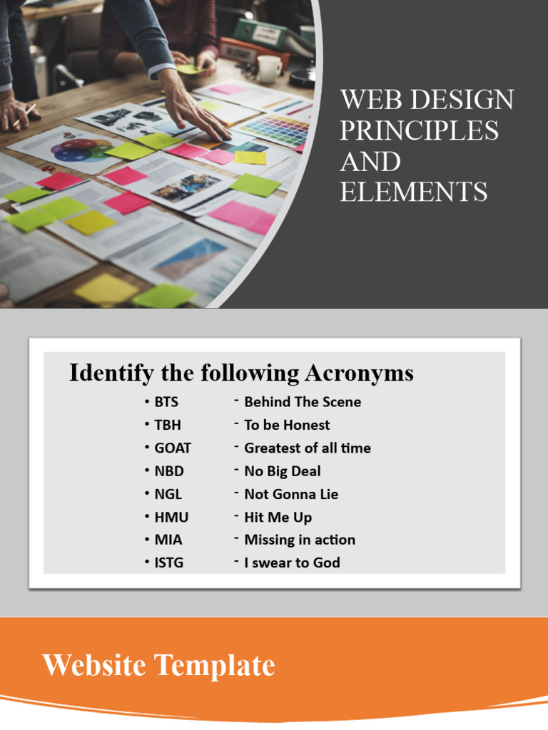 Web Design Principles and Elements | PDF | Msn | Computing