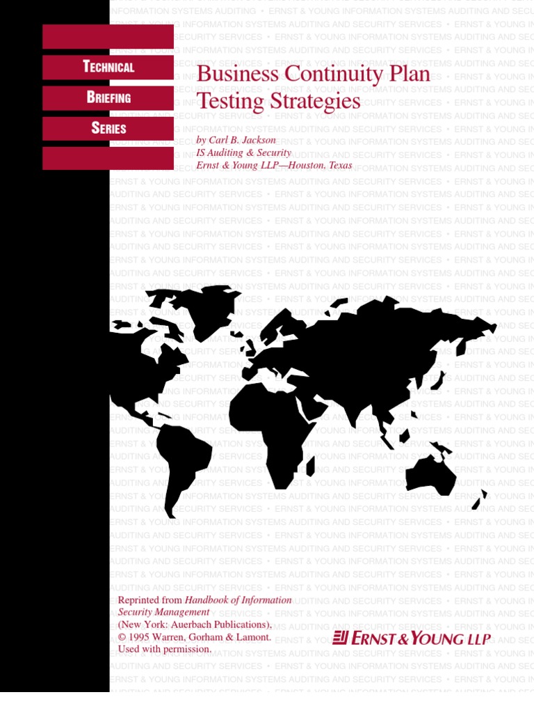 Business Continuity Plan Testing Strategies: Echnical | PDF | Global ...
