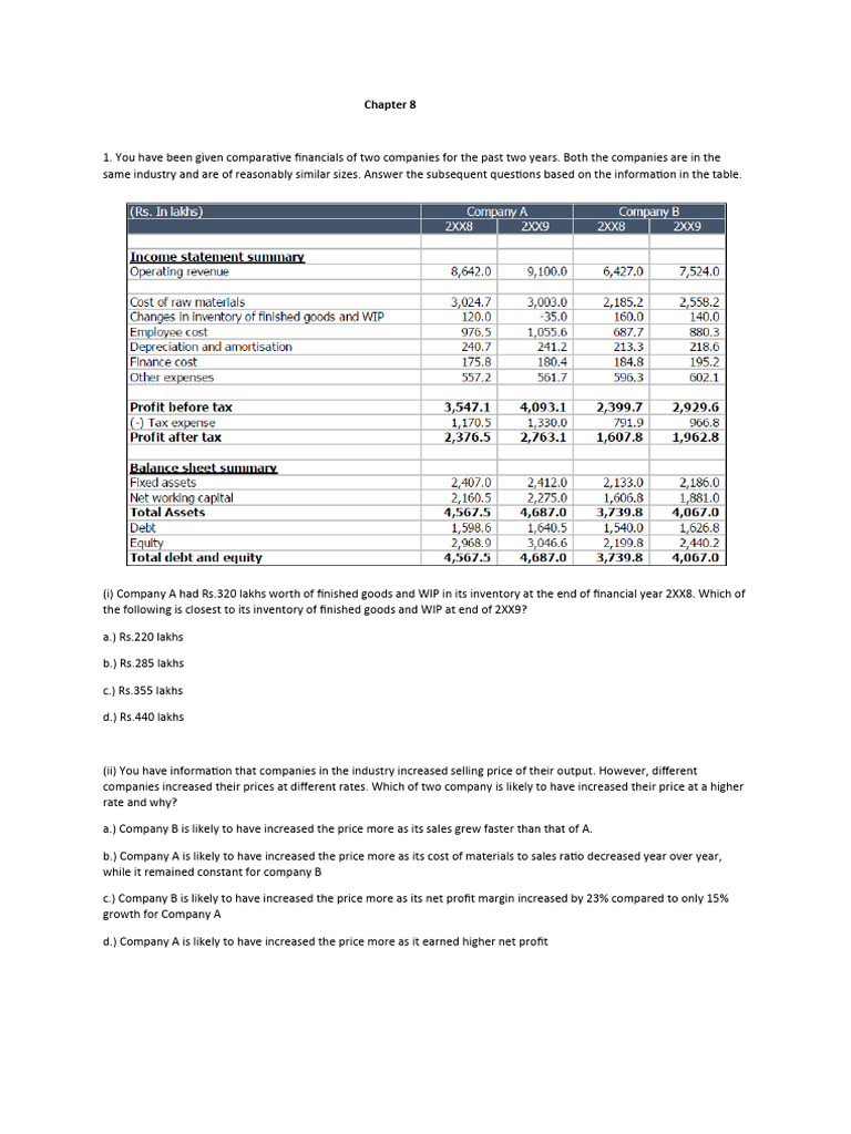Research Analyst Case Studies | PDF