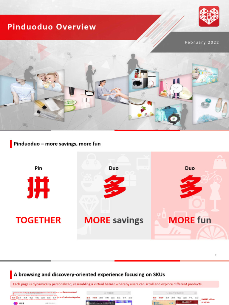 PDD Overview - IR Website - v8 | PDF | Cyberspace | Mass Media