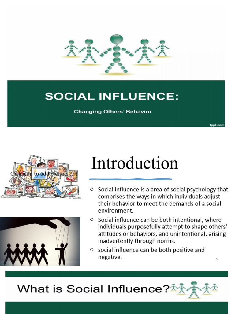 Social Influence | Download Free PDF | Obedience (Human Behavior ...