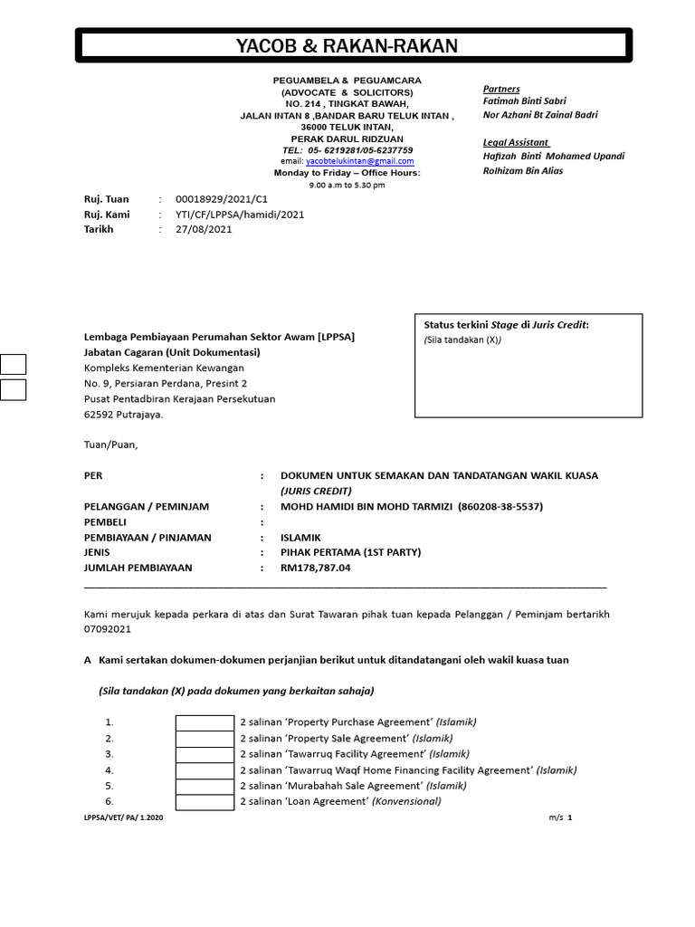 Solicitor Cover Letter | PDF