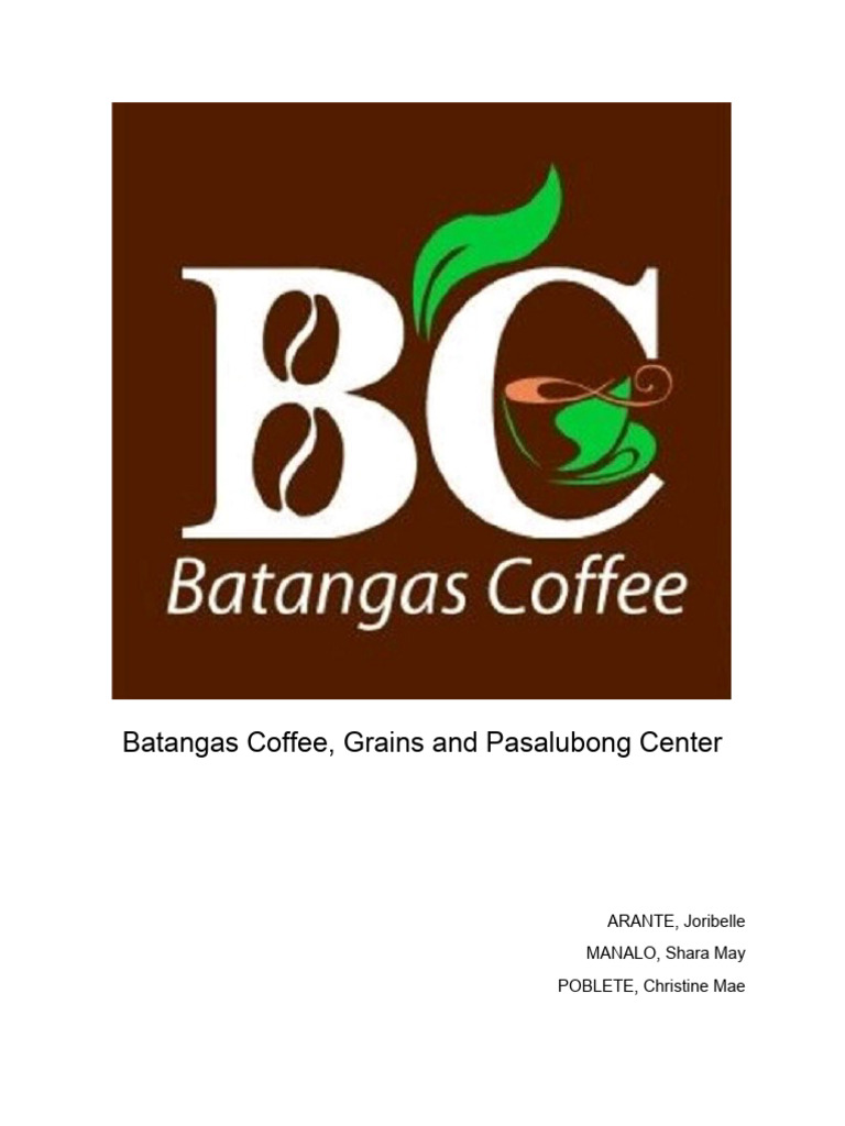 Batangas Coffee and Grains - Version 2 | PDF