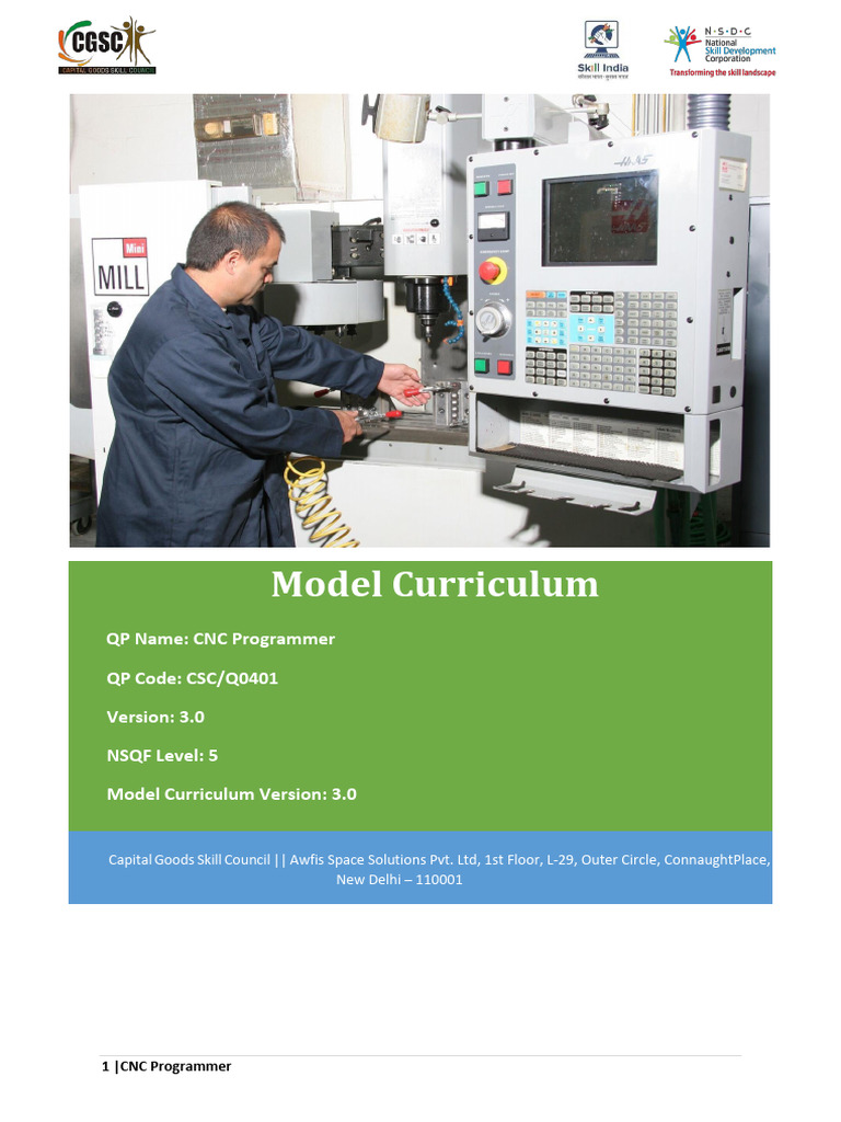 CNC Programmer | PDF | Machining | Personal Protective Equipment