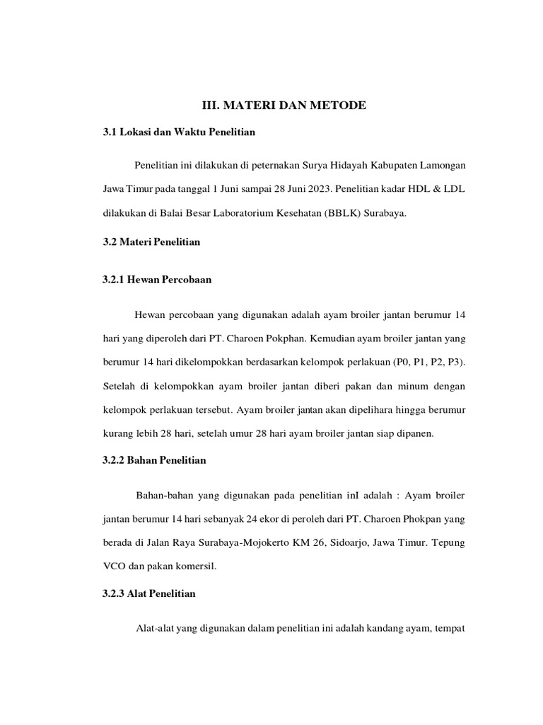 M Noor Gusti Wijasena Bab 3 | PDF