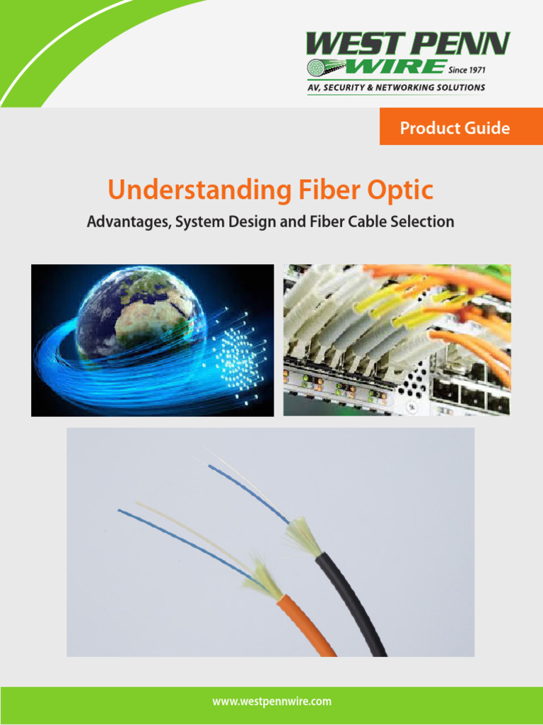 19275-Fiber Optic Product Guide-NEW | PDF | Optical Fiber | Electrical ...