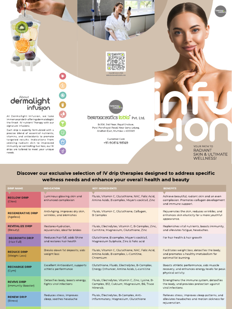 Dermalight Infusion Brochure | PDF