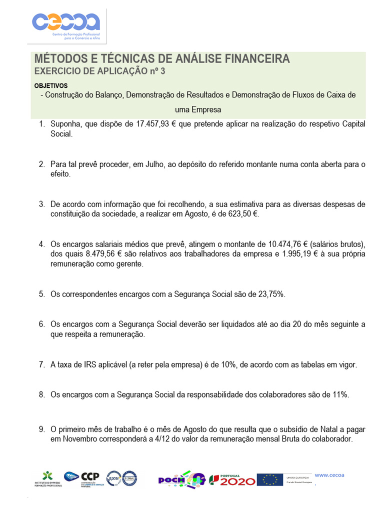 Ufcd 0619 - Exercicios | PDF