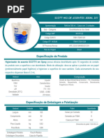 FISPQ Sabonete Scott® Spray Uso Geral 400ml | PDF | Embalagem e rotulagem