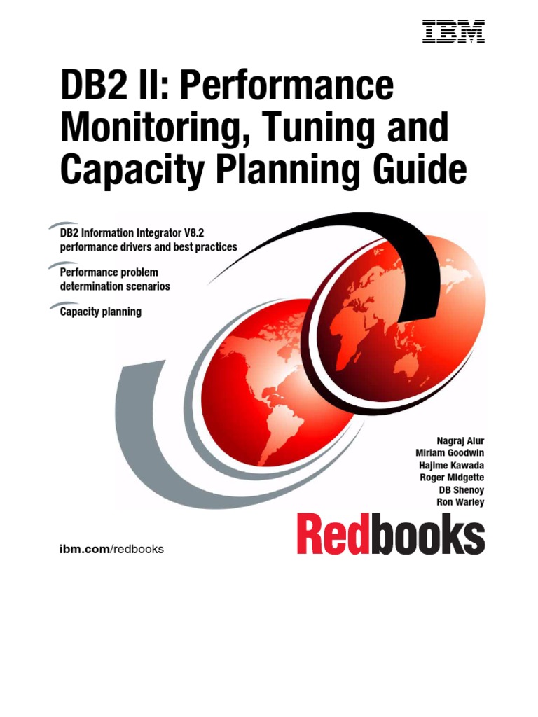 DB2 II Performance Monitoring Tuning and Capacity Planning Guide | PDF | Grid Computing | Ibm Db2