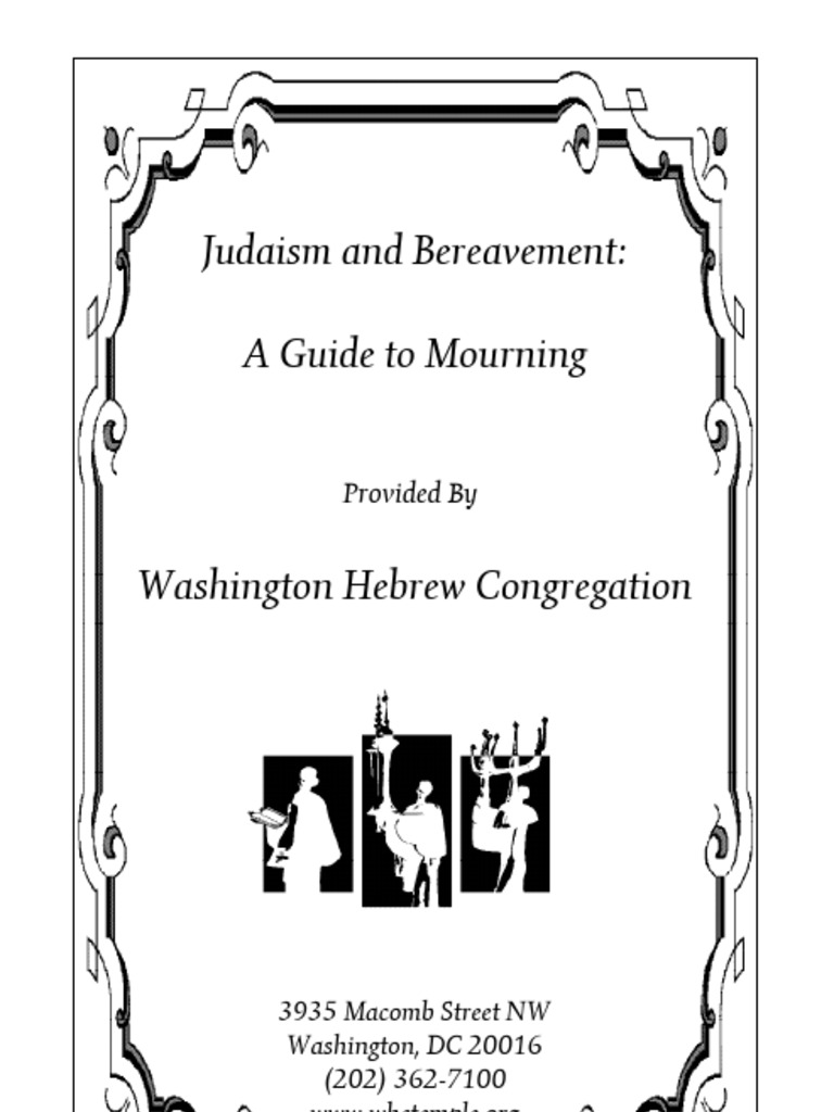 Judaism and Bereavement A Guide To Mourning | PDF | Jewish Law And ...