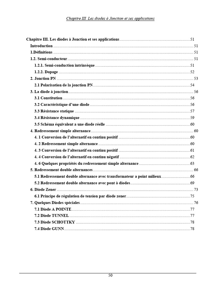 Diodes à Jonction : Principes et Applications | PDF | Semi-conducteurs ...