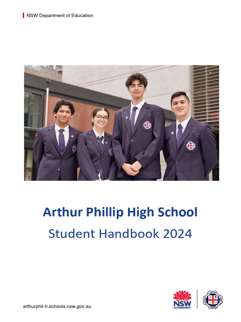 APHS - Student Handbook 2024 | PDF