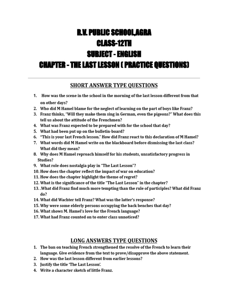 Practice Sheet 1 Pdf
