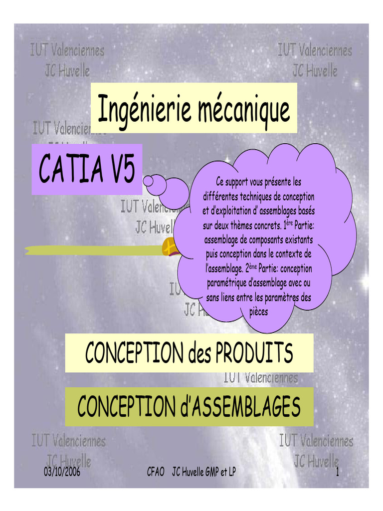Conception d'Assemblages CATIA V5 | PDF