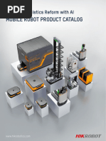 Hikrobot Mobile Robot Product Catalog | PDF | Logistics | Warehouse