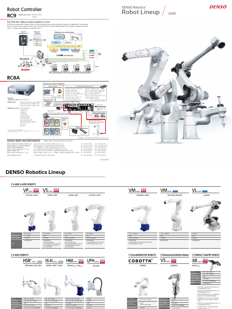 DENSO Robotics Online EXPO Catalog Set en 1 | PDF | Computer ...