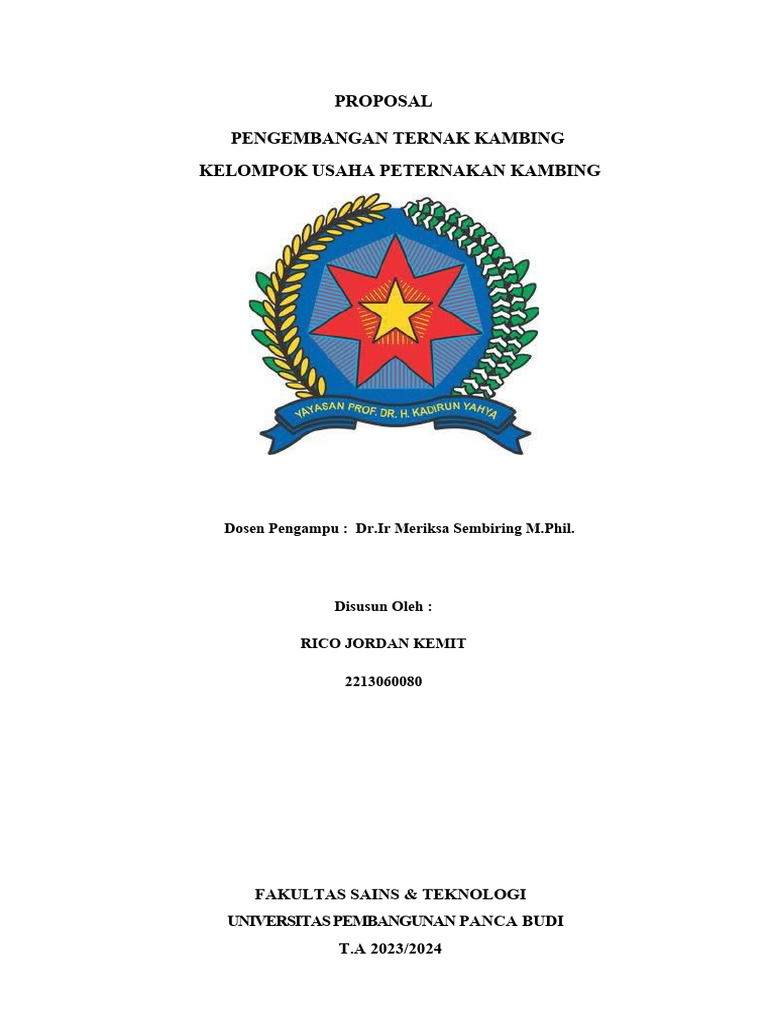 PROPOSAL | PDF | Teknologi & Rekayasa