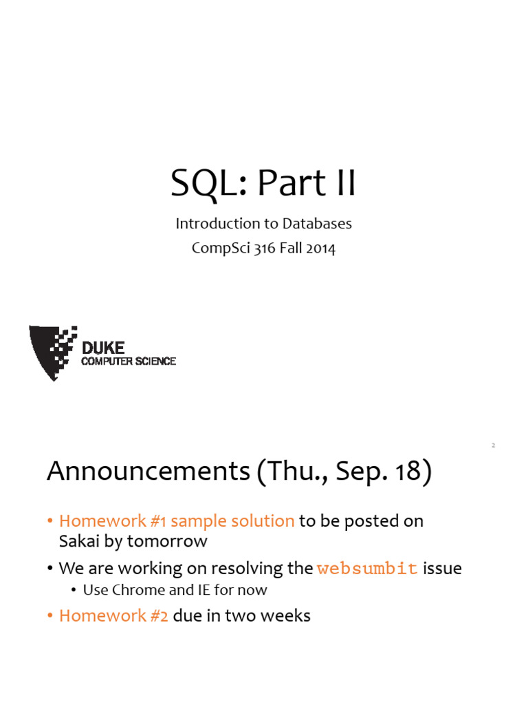 0427 SQL Part II | PDF