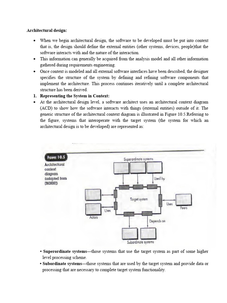 Architectural design | PDF | Security Alarm | System