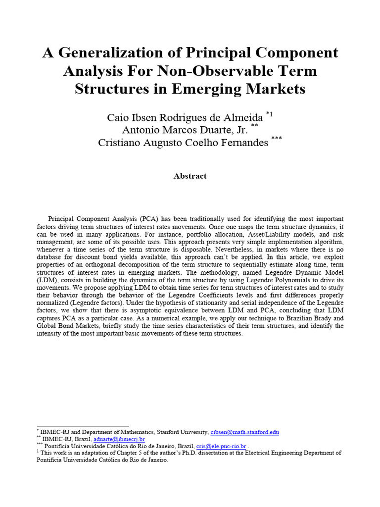 Gen PCA | PDF | Eigenvalues And Eigenvectors | Principal Component Analysis