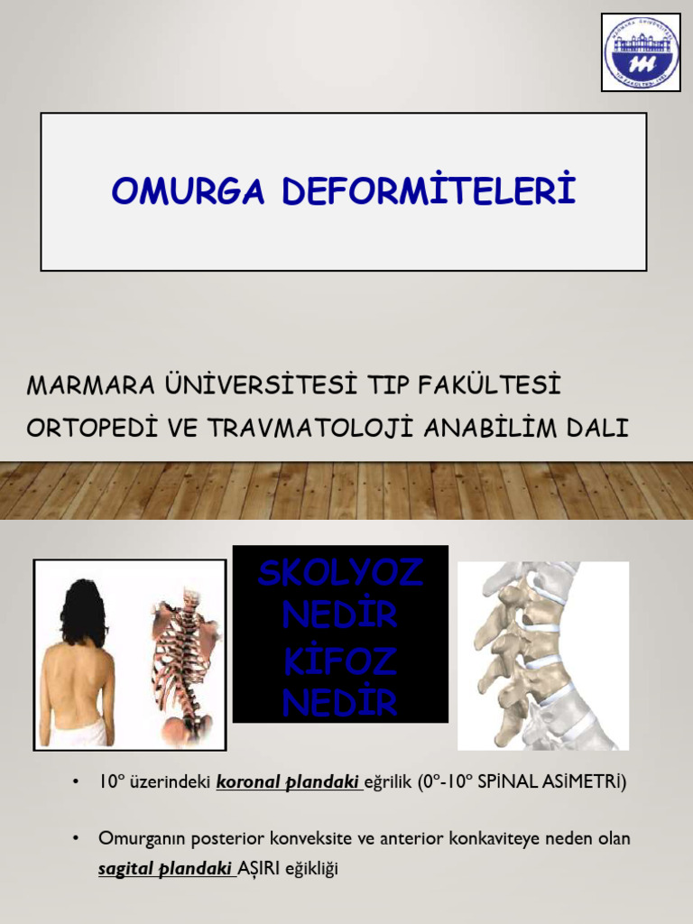 Spinal Deformities | PDF