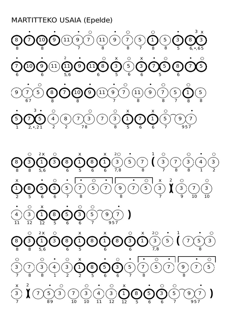 Martitteko Usaia Epelde | PDF