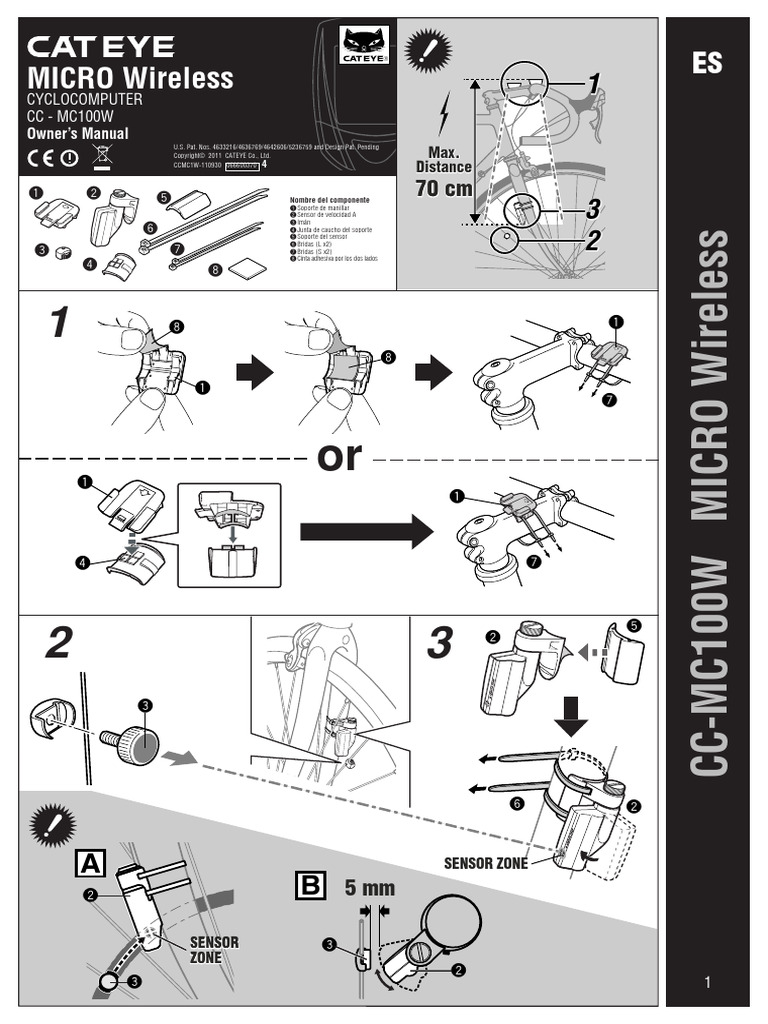 CC-MC100W - ES v4 | PDF | Physical Quantities | Quantity