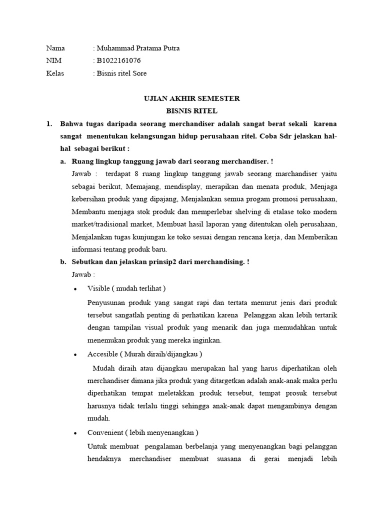 Jawaban UAS | PDF