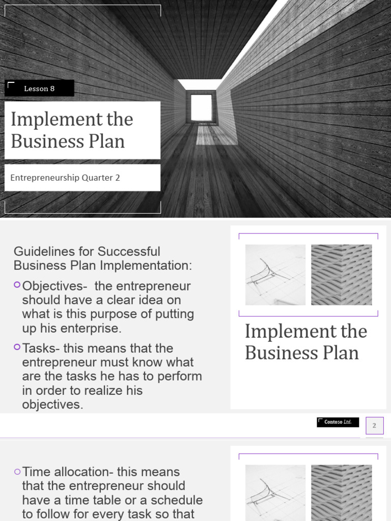 Business Plan Implementation Guide | PDF | Insurance | Entrepreneurship