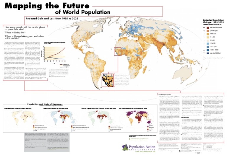 Population Map - 2025 | PDF | Population | Map