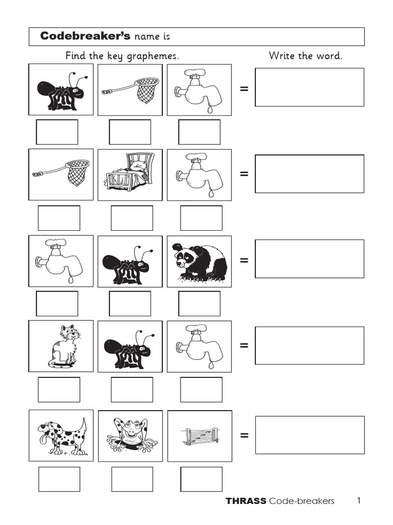 THRASS-Code-Breakers | PDF