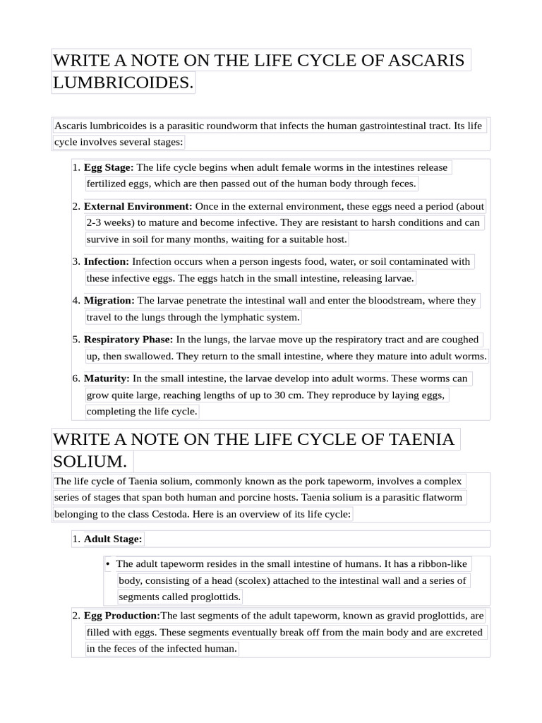 1st Sem Zoology Minor Notes | PDF
