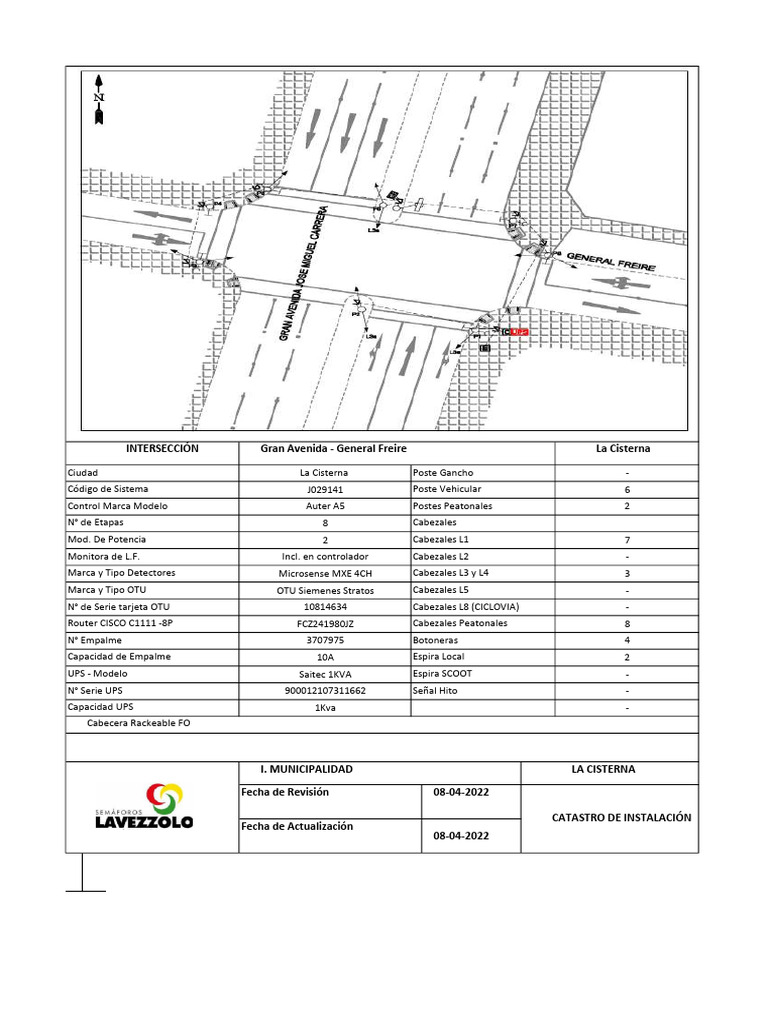 Catastro La Cisterna | PDF | Tecnología