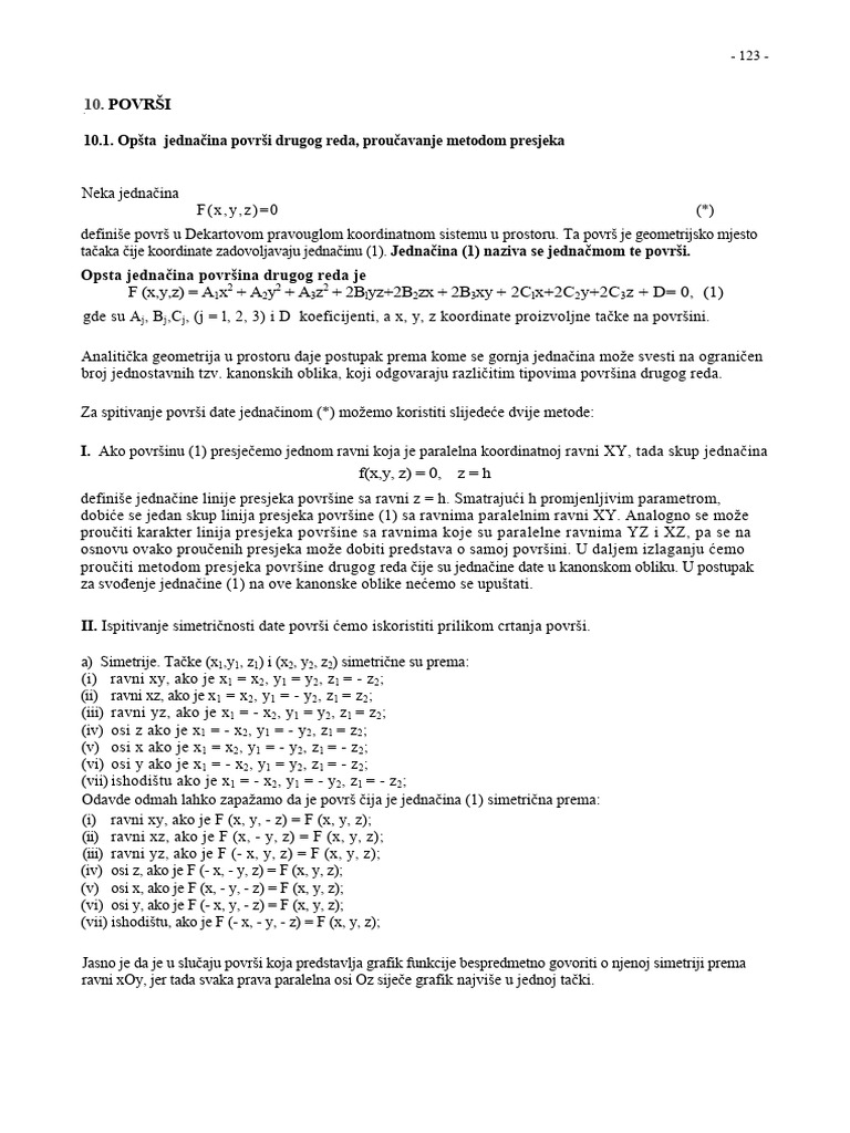 Predavanje 11 - LAG | PDF