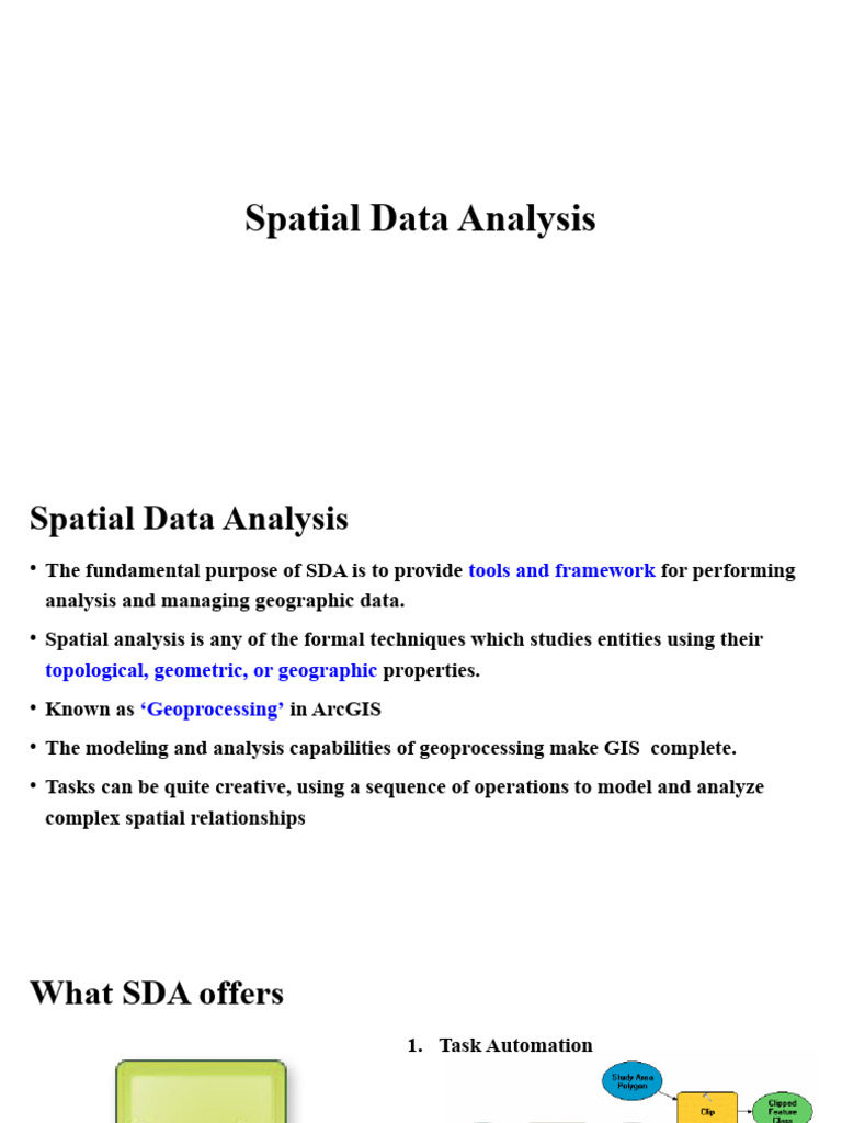 Spatial Data Analysis | PDF | Geographic Information System | Spatial Analysis