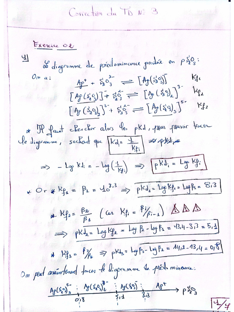 Correction Du Série N°3 CHIMIE PCSI | PDF