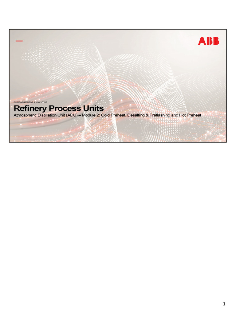1553002028-ABB - ADU - Module 2 - PDFs | PDF | Water | Oil Refinery