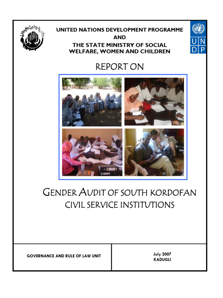 Gender Audit Report | PDF | Gender Studies | Gender