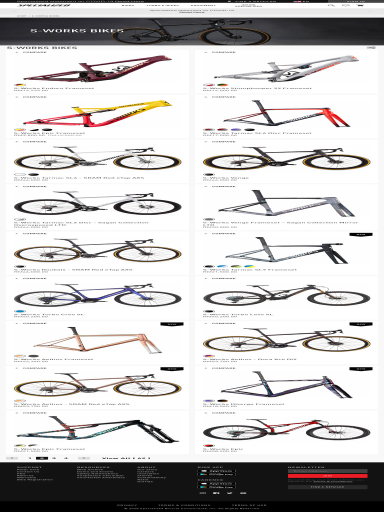 S-Works Bikes | PDF | Mountain Biking