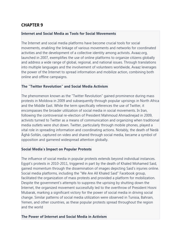 Chapter 9 Globalization | PDF