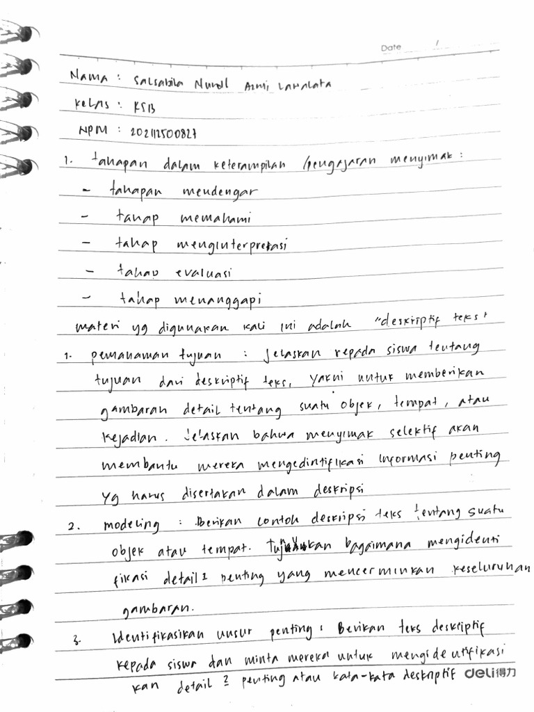 Salsabila Nurul Azmi Lawalata - PPBI | PDF