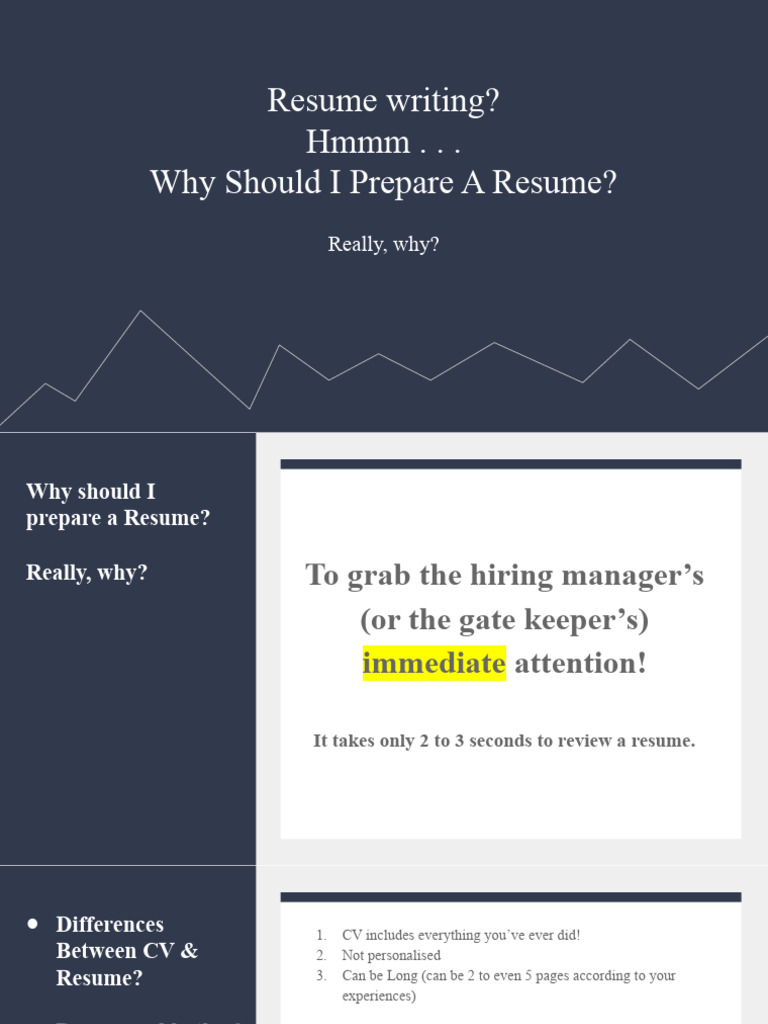 Effective Resume Writing Tips | PDF