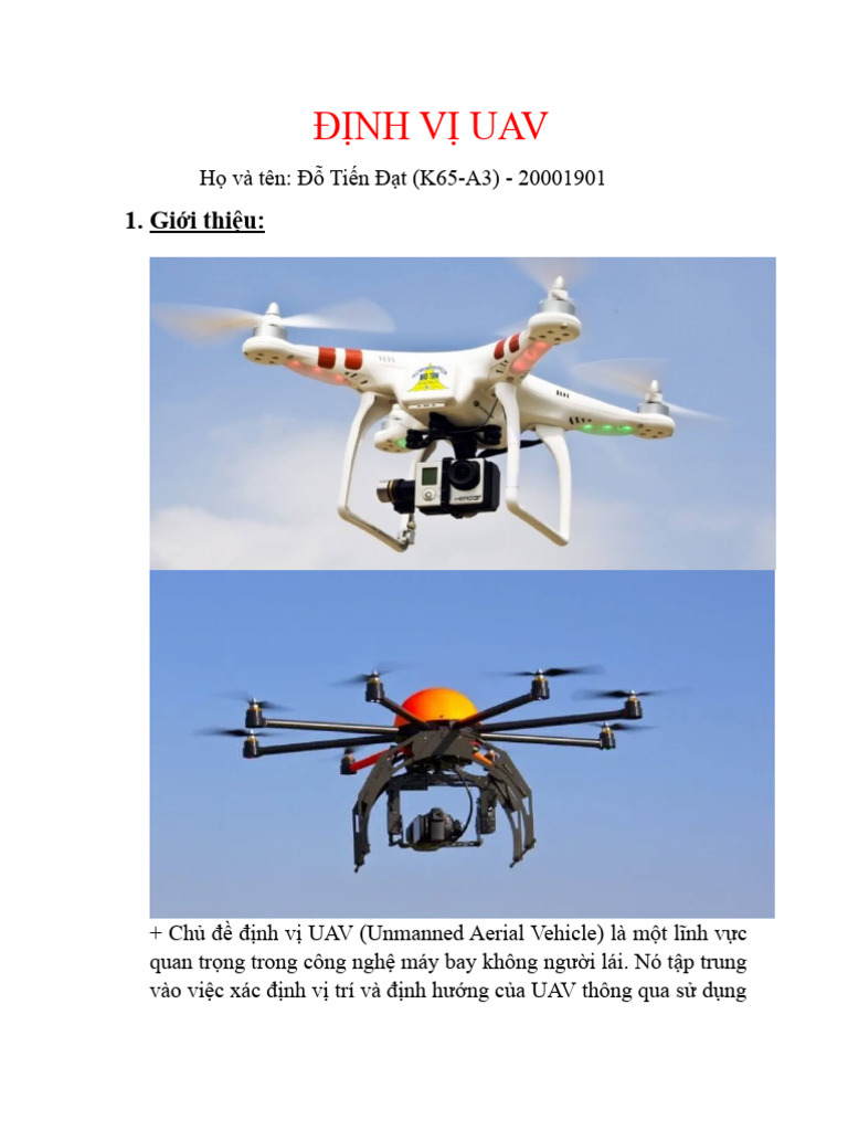 định vị UAV | PDF