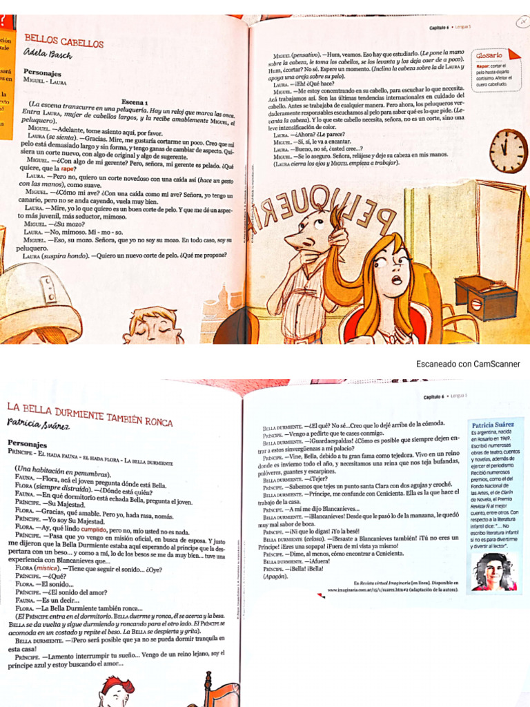 Bellos Cabellos Texto Teatral Adela Basch-1 | PDF